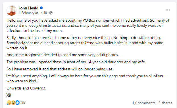 ¡Descubre el secreto para contactar al famoso John Heald de Carnival ...